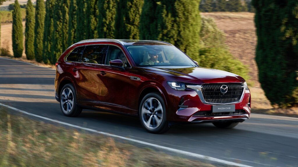 2025 Mazda CX-80 Adds Extra Length to the CX-60 | DiscoverAuto